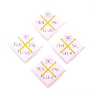 Pen Pal Club Badge – Fox & Fancy